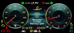 Mercedes A Class Dashboard Warning Lights - DASH-LIGHTS.COM